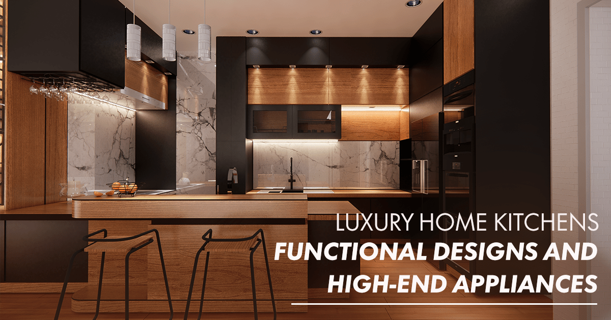 Luxury Home Kitchens: Functional Designs and High-End Appliances - Kessaku